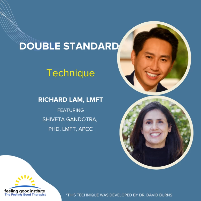 Learn Self-Compassion with Double Standard Technique